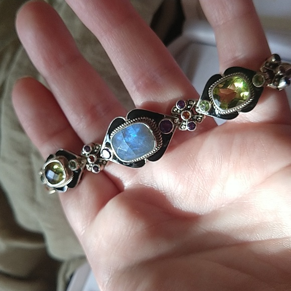 Nicky Butler | Jewelry | Nb Nikki Butler Gemstone Bracelet 925 Sterling ...